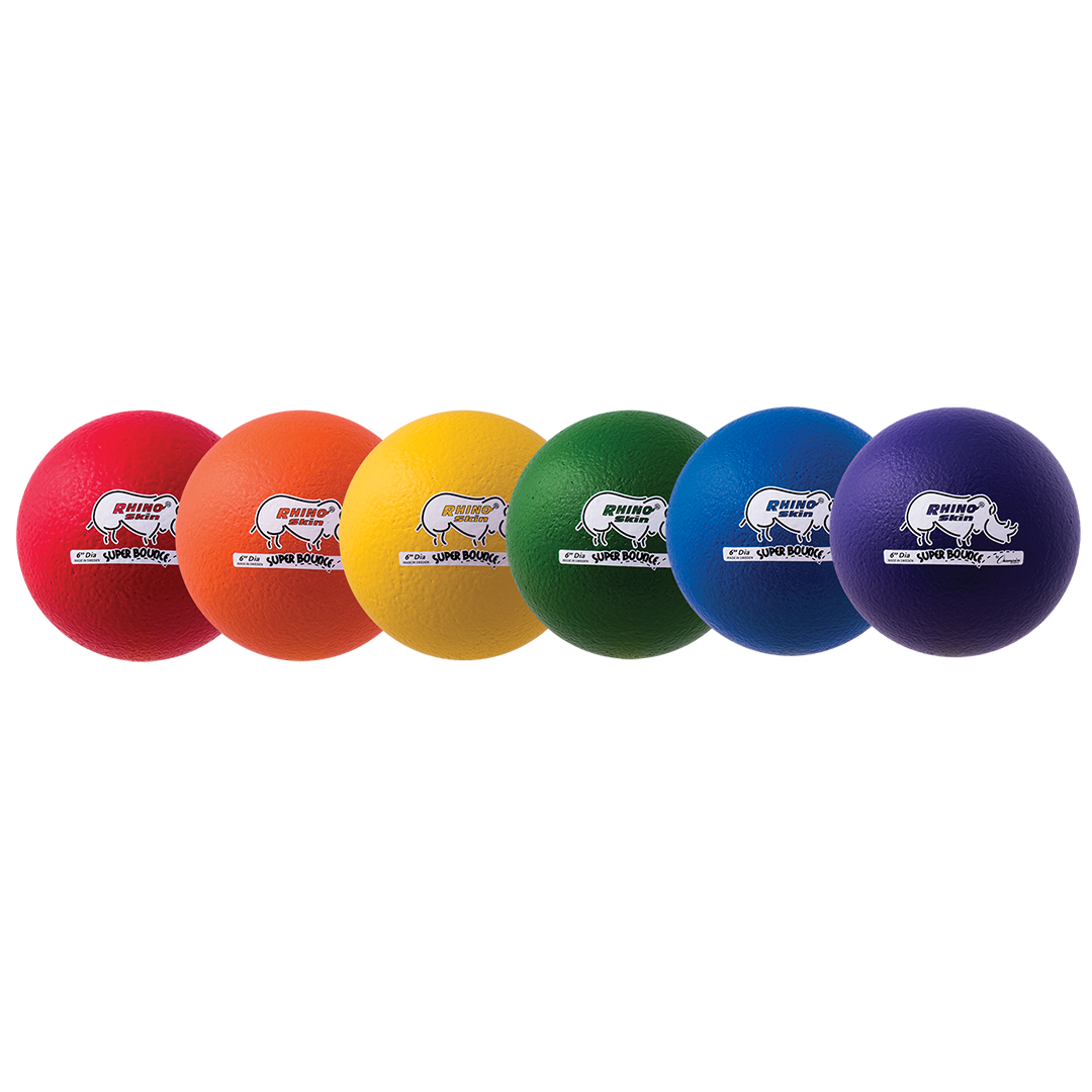 6" Super Bounce Foam Ball Set – Rhino Skin Sports