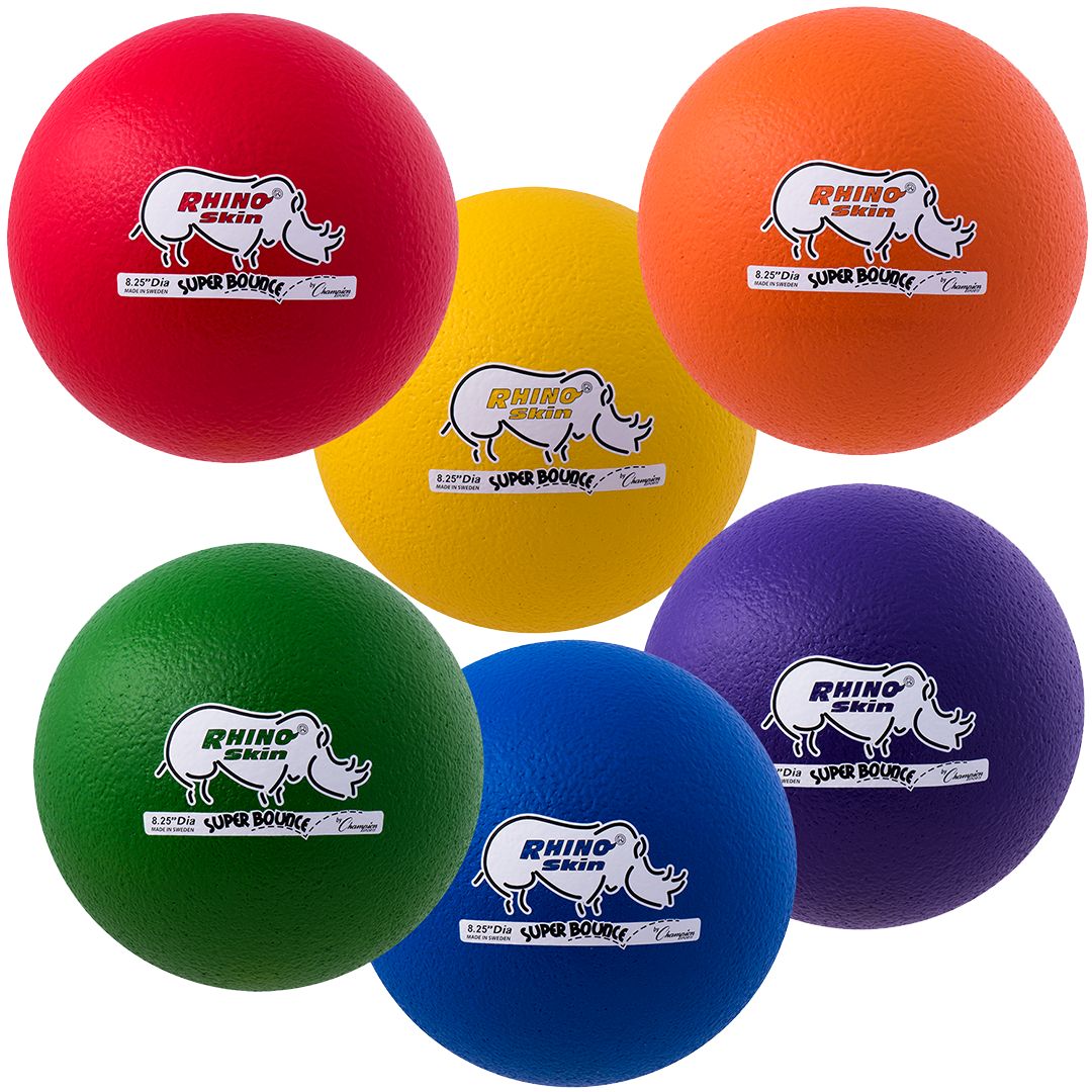 8" Super Bounce Foam Ball Set – Rhino Skin Sports