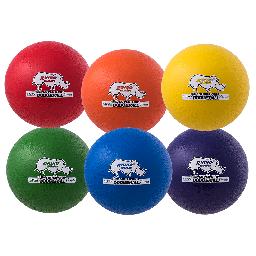 UltraMax 8.5" Dodgeball Set – Rhino Skin Sports
